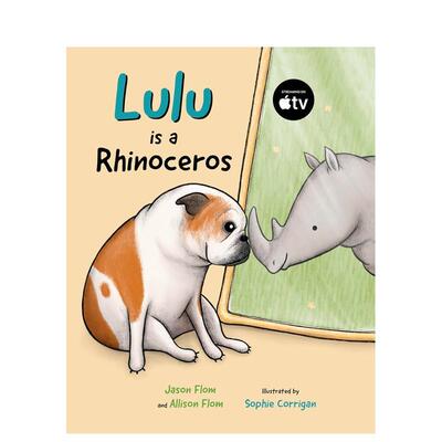 【预售】露露是一头犀牛 【The Lulu】Lulu is a Rhinoceros 英文儿童插画科普绘本 进口童书 苹果TV+热门音乐剧