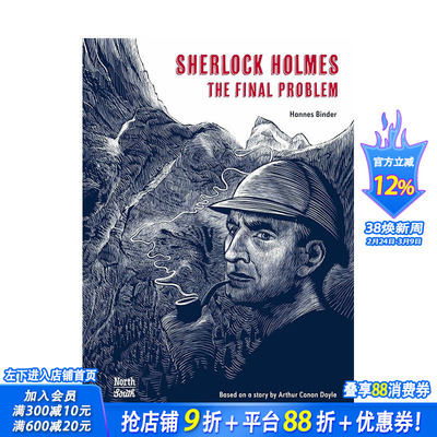【预售】福尔摩斯：最后的问题 Sherlock Holmesa€“ The Final Problem 原版英文漫画书 正版进口图书