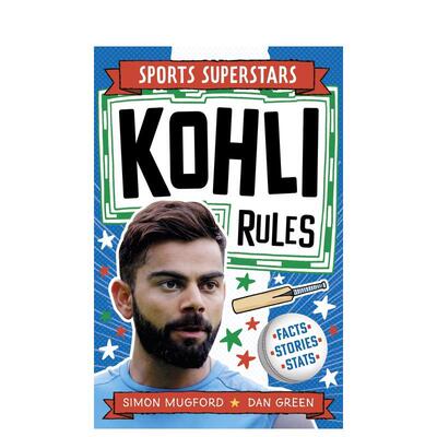 【预售】足球明星特辑：维拉特·科利Kohli 【Football Superstars】Kohli Rules 英文儿童漫画故事书 拓展阅读