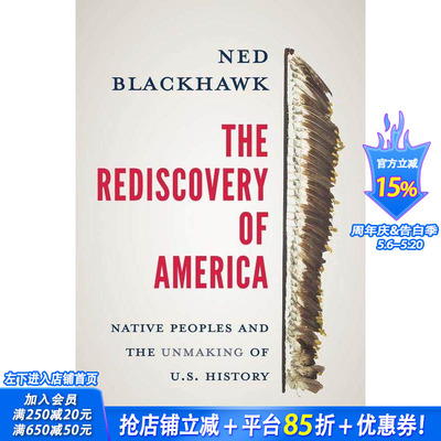 【现货】英文原版 重新发现美国：原住民与美国历史的消除 The Rediscovery of America 英文人文历史 正版进口书籍 善优图书