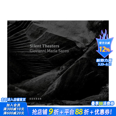 【预售】无声剧院 Silent Theaters - Giovanni Maria Sacco 人文景观 正版进口书