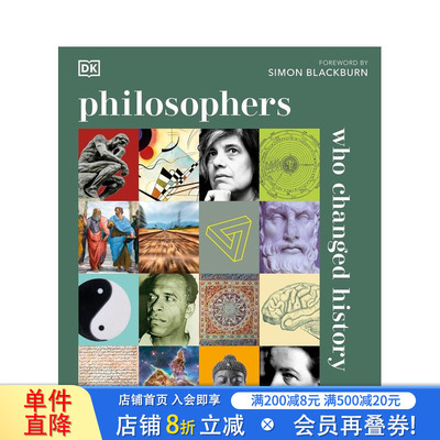 【预售】改变历史的哲学家 【DK History Changers】Philosophers Who Changed History 原版英文社会科学 正版进口图书