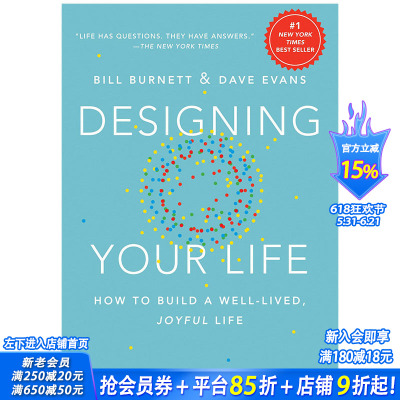 【预售】Designing Your Life 设计你的生活:如何建立一个幸福快乐的生活 英文原版