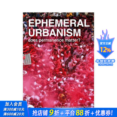 【现货】短暂的都市生活:持久性重要吗? Ephemeral Urbanism: Does Permanence Matter? 原版英文城市规划 正版进口书