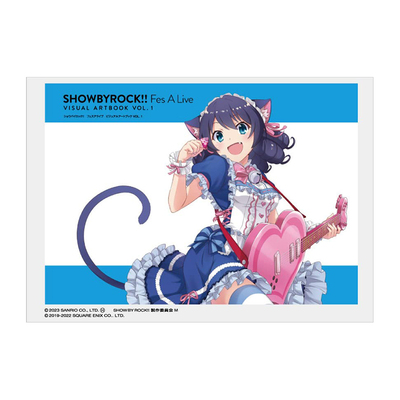 【预售】日文原版 摇滚都市插画集 SHOWBYROCK!! Fes A Live　VISUAL ARTBOOK VOL. 1 插画作品集 日本正版进口书籍 善优图书