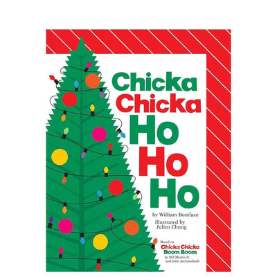 【现货】奇卡奇卡嘣嘣嘣 Chicka Chicka Ho Ho Ho 精装英文儿童故事绘本 进口童书