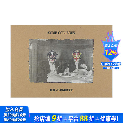 【预售】吉姆·贾木许拼贴作品集 当代du立电影导演艺术创作画册 英文原版进口图书 Some Collages: Jim Jarmusch