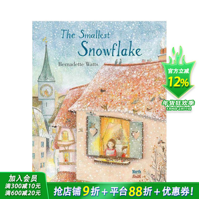 【预售】【Bernadette Watts】最小的雪花 The Smallest Snowflake 英文儿童插画故事绘本 进口童书