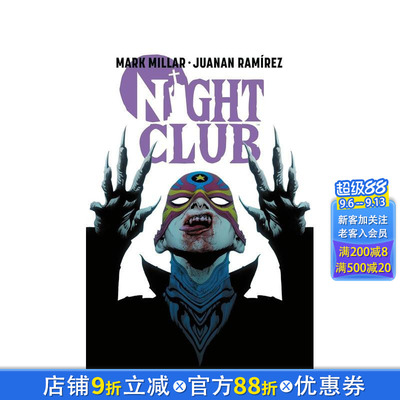 【预售】夜总会 卷2 Night Club Volume 2 原版英文漫画书 超级英雄漫画创作者Mark Millar 黑马漫画 正版进口书