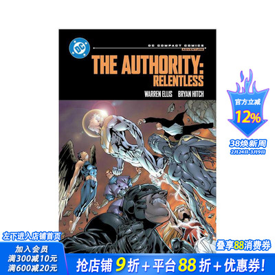 【现货】权力战队：无情 DC漫画精编版 The Authority: Relentless: DC Compact Comics Edition 原版英文漫画书 正版进口书