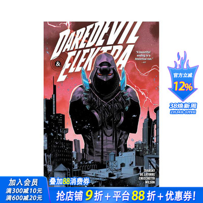 【预售】夜魔侠/超胆侠&艾丽卡 红拳传奇 卷3 BY CHIP ZDARSKY DAREDEVIL & ELEKTRA BY CHIP ZDARSKY 英文漫画 正版进口图书