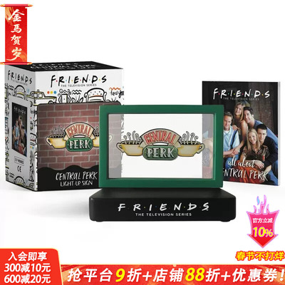【现货】老友记 中央公园咖啡馆照明摆件 Friends:Central Perk Light-Up Sign RP Minis 英文 影视剧周边 送礼收藏摆饰礼物