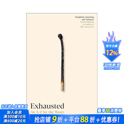 【预售】精疲力尽：疲倦者的A-Z Exhausted: An A–Z for the Weary 原版英文心灵励志 正版进口书