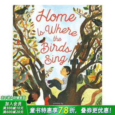 【现货】英文原版 【Katie Harnett】家就是有鸟儿歌唱的地方Home Is Where the Birds Sing 精装艺术插画绘本 儿童进口图书
