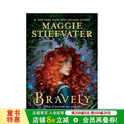 【预售】勇敢传说 纽约时报书 Bravely 英文小说故事 英语拓展阅读进口书