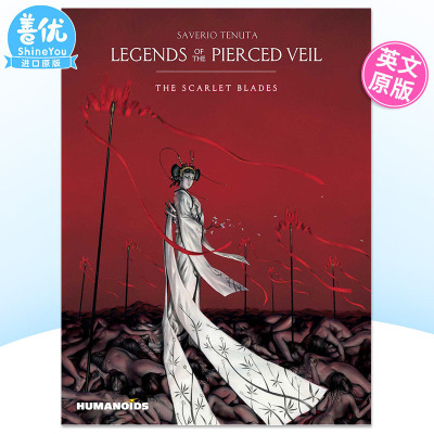 【预售】精装 红云传说 弟1部 Legends of the Pierced Veil: The Scarlet Blades 英文原版漫画 正版进口图书 Humanoids出版