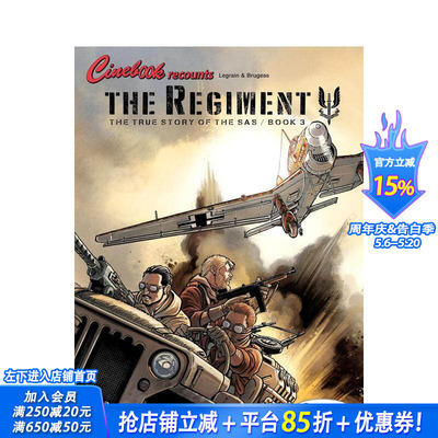 【现货】英文漫画 特种部队卷3 The True Story of the SAS 3 图像小说 正版进口书籍 Eaglemoss 善优图书
