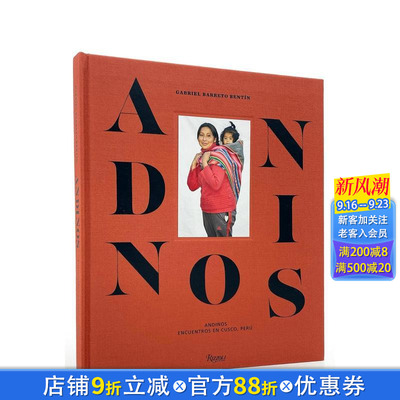 【现货】安樶斯人:邂逅秘鲁库斯科 Andinos : Encounters in Cusco 英文原版进口肖像摄影