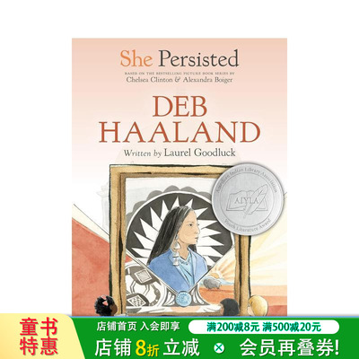 【现货】坚持不懈的她：德布·哈兰 She Persisted: Deb Haaland 英文儿童章节桥梁故事书 英语阅读拓展