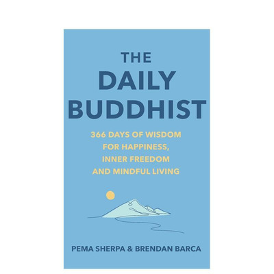 【现货】每日佛法：366天智慧，成就幸福、内心自由和正念生活 The Daily Buddhist 原版英文生活综合 正版进口书