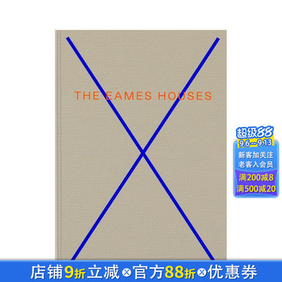 【预售】伊姆斯住宅：查尔斯和蕾·伊姆斯建筑作品集  Charles and Ray Eames Residential Architecture 英文建筑设计正版进口书