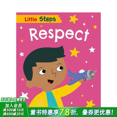 【现货】小步伐：尊重 Little Steps: Respect 英文儿童插画故事绘本 进口童书