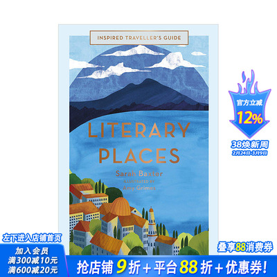 【现货】【启发之旅】文学之地Literary Places 出国旅游旅行指南 英文原版进口