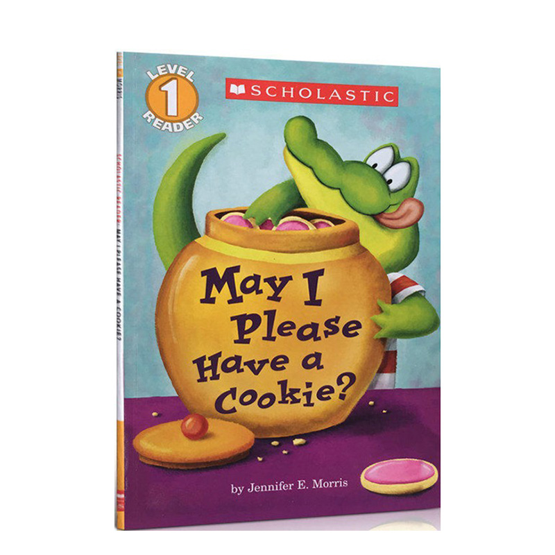 【预售】May I Please Have A Cookie我可以吃块饼干吗英文原版绘本学乐英文分级读物 4-8岁儿童礼貌启蒙绘本常青藤爸爸_虎窝淘