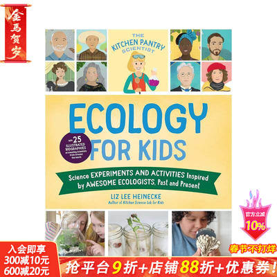 【现货】茶水间的科学家：儿童生态学 The Kitchen Pantry Scientist Ecology for Kids 12岁+英文科普 英语拓展阅读进口书