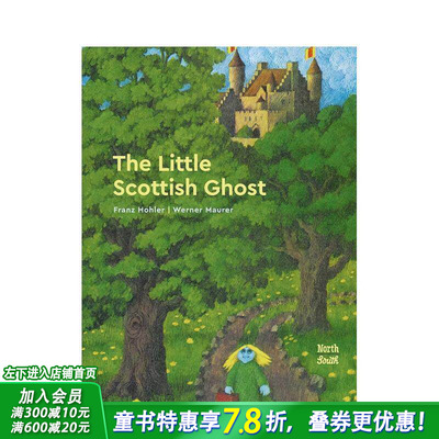 【预售】英文原版 小小苏格兰幽灵 The Little Scottish Ghost 平装 儿童英语艺术插画绘本 善优童书