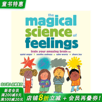 【现货】神奇的情绪科学 The Magical Science of Feelings 英文儿童插画科普故事绘本 进口童书