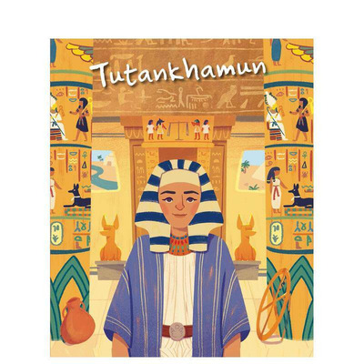 【预售】图坦卡蒙：天才系列 Tutankhamun :Genius 精装英文儿童插画科普故事绘本 进口童书