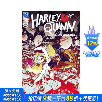 【预售】哈莉·奎茵 卷1：没好事 Harley Quinn Vol. 1: No Good Deed 原版英文漫画书 正版进口书