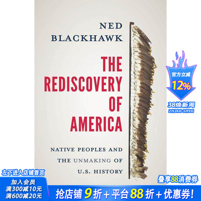 【现货】英文原版 重新发现美国：原住民与美国历史的消除 The Rediscovery of America 英文人文历史 正版进口书籍 善优图书