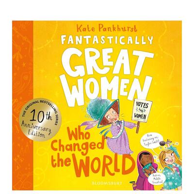 【现货】改变世界的非凡女性 Fantastically Great Women Who Changed The World 英文儿童插画故事绘本 进口童书