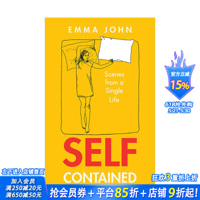 【现货】自我包容：单身生活情境Self-Contained: Scenes from a single life 成长励志女性du身自我解析经历小说 英文进口书