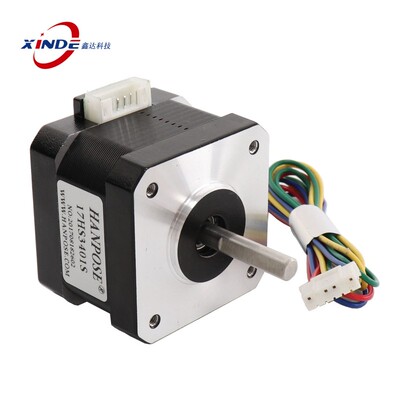 混合式42步进电机高度34MM 12V两相四线马达厂家现货17HS3401S