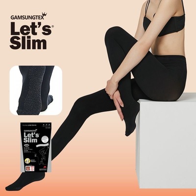 韩国强压银离子塑形裸感瘦腿袜