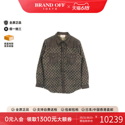 中古Gucci古驰外套メンズ帆布