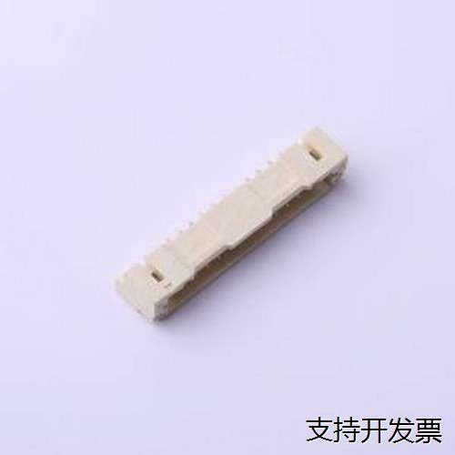 C2022WR-14P 线对板针座 1x14P 间距:2mm 卧贴 SMD,P=2mm,卧贴