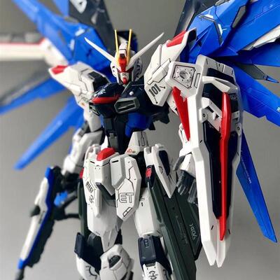 大班6650 自由2.0 MG1:100 带支架水贴纸质说明拼装模型厂家