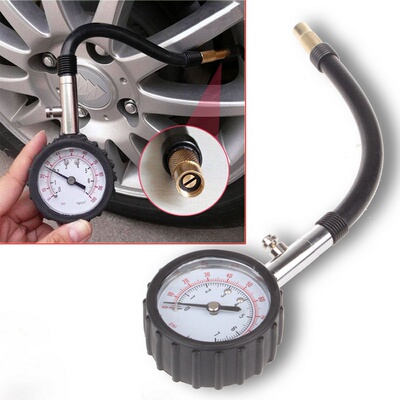 现货速发Log Tube Au C Bike Mor Tyre r Preure Gauge ter