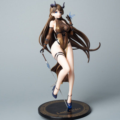 国产漫翔MX厂莫焉恶魔美少女手办1/7模型摆件中国风旗袍美腿御姐