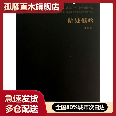 【正版书】暗处低吟 李皖