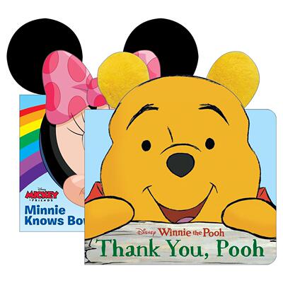 英文原版 Ears Books 耳朵书系列2册 迪士尼儿童绘本 纸板书 英文版 进口英语原版书籍