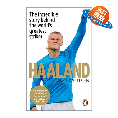 英文原版 Haaland 埃尔林·哈兰德传记 英超球星个人传记 英文版 进口英语原版书籍