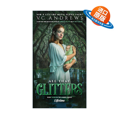 英文原版 All That Glitters 兰德里家族传奇系列3 所有的闪光 影视封面 英文版 进口英语原版书籍