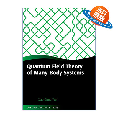 英文原版 Quantum Field Theory of Many-Body Systems 多体系统量子场理论 牛津研究生教材系列 精装 英文版 进口英语原版书籍