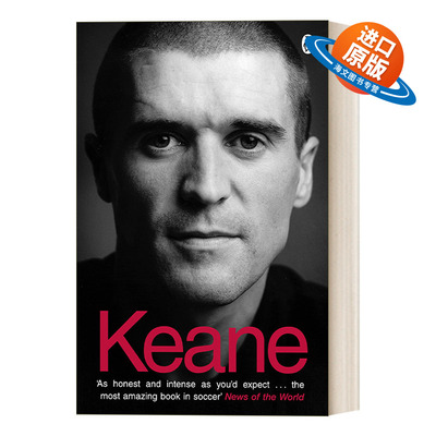 英文原版 Keane 前曼联队长罗伊·基恩自传 英超足球明星传记 英文版 进口英语原版书籍