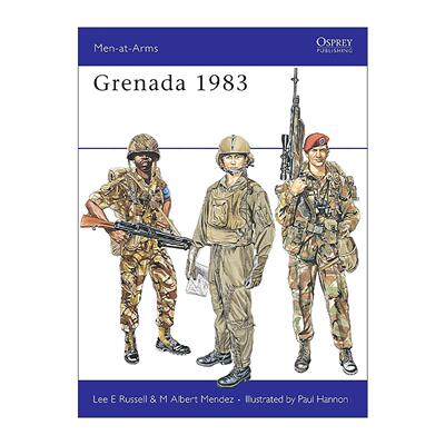 英文原版 Grenada 1983 格林纳达战争 历史上的军队系列 英文版 进口英语原版书籍
